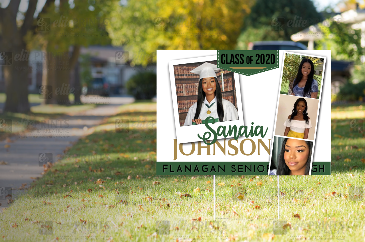 Premium Senior Yard Sign Template Bundle – HS INK 365